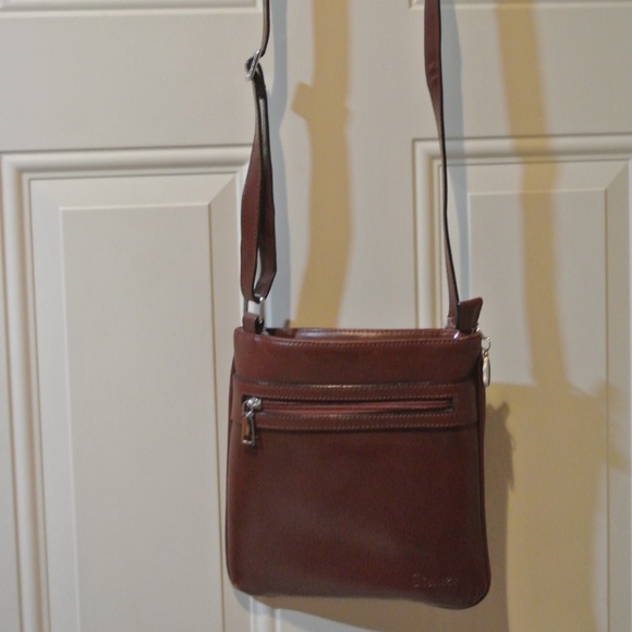 Stauer | Bags | Stauer Leather Cross Body Purse | Poshmark
